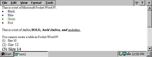NEC MobilePro 780 Review